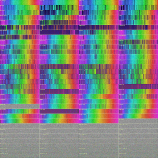 Absorption Spectra v2 on allRGB