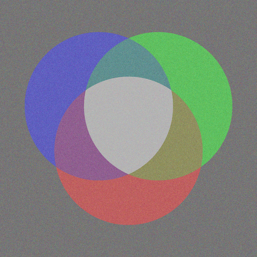 Additive RGB colors v2 on allRGB