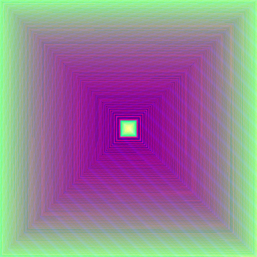 ANIMATED hypnotic on allRGB