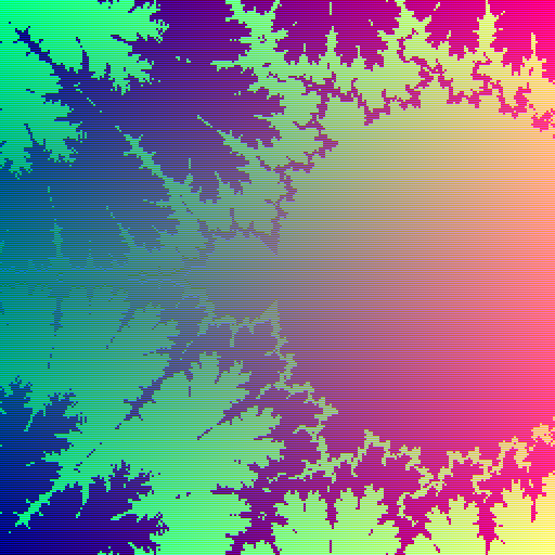 ANIMATED infinite fractal (final) on allRGB