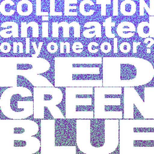 animated only one color ? on allRGB