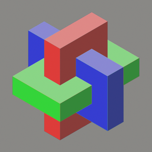 Borromean Rings on allRGB