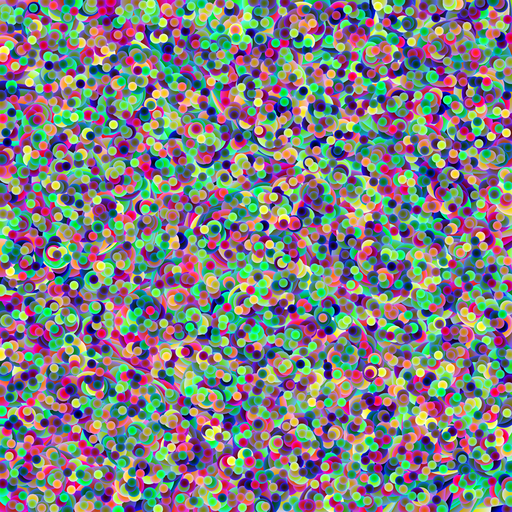 Colored Disks on allRGB