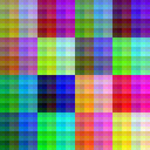 Dozen Patterns 2 on allRGB
