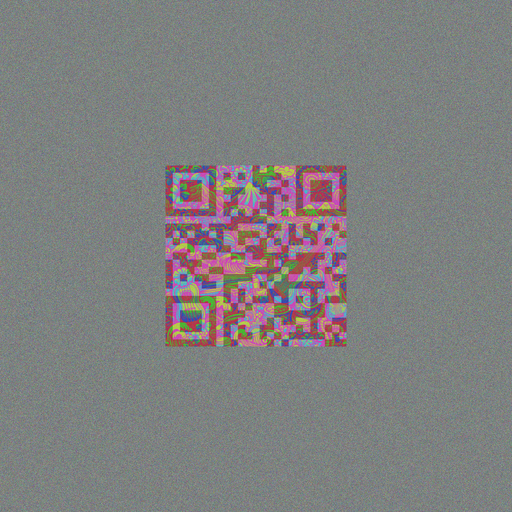 FULL COLOR IMAGE QR CODE on allRGB