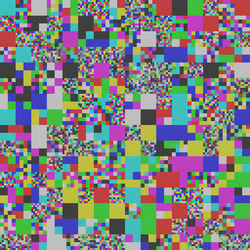 Galaxy of colors / Pixel-Art Generator on allRGB