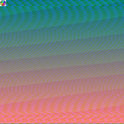 INSIDE COLORS ! An animated double-cone explorer - v2 on allRGB