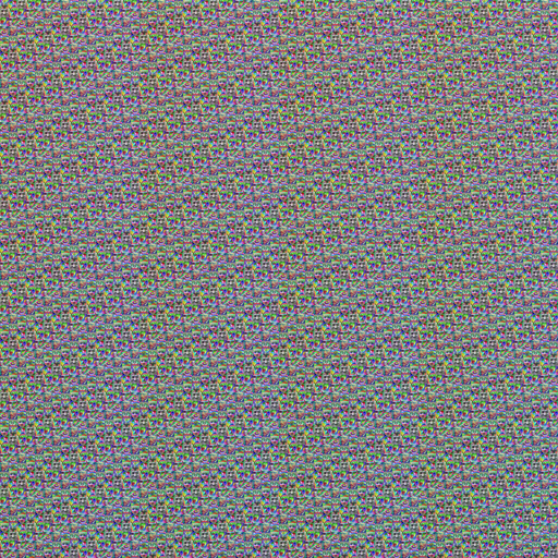 Recursive 64 by 64 on allRGB