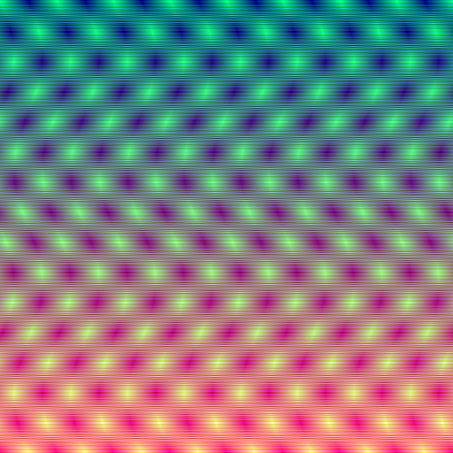 Rhomb Patterns on allRGB