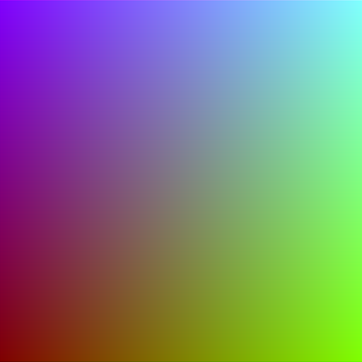 The True Colours (Red Blocks) on allRGB