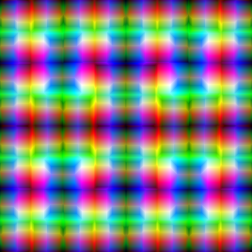 Unfolded Color Cube on allRGB