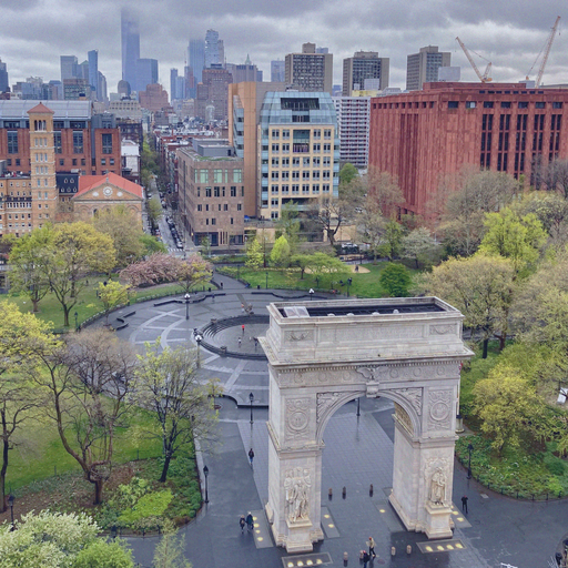 Washington Square Park on allRGB